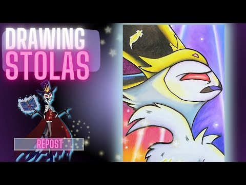 Reupload: Stunning Stolas Speed Drawing - YouTube