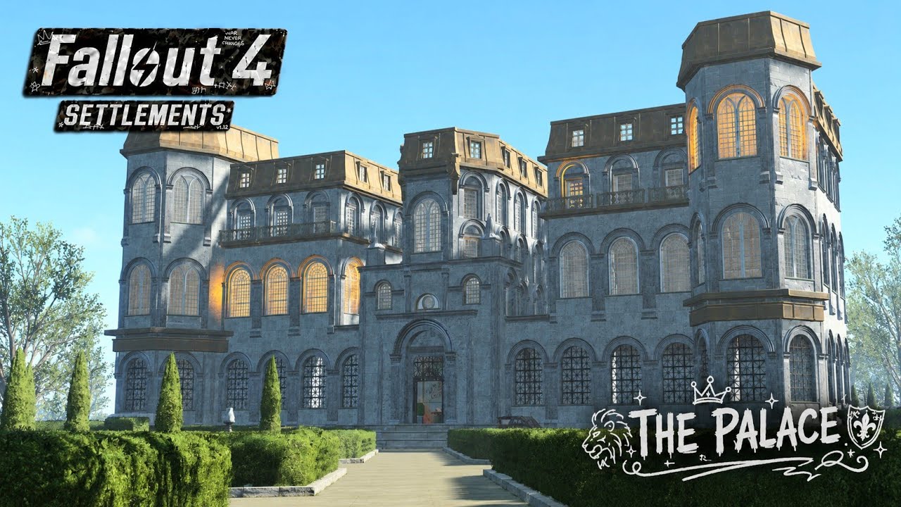 I Built a FREAKING PALACE Settlement in Fallout 4! - YouTube