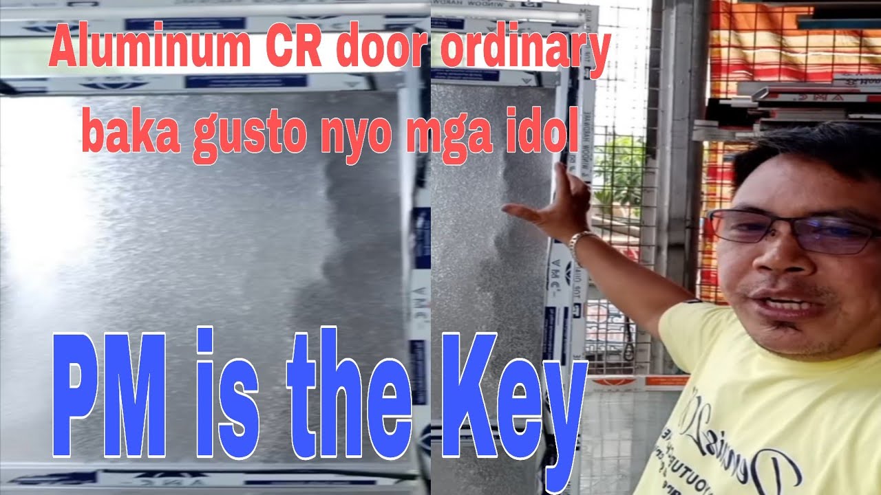 Aluminum CR door ordinary/Baka gusto nyo mga Kabubog. - YouTube