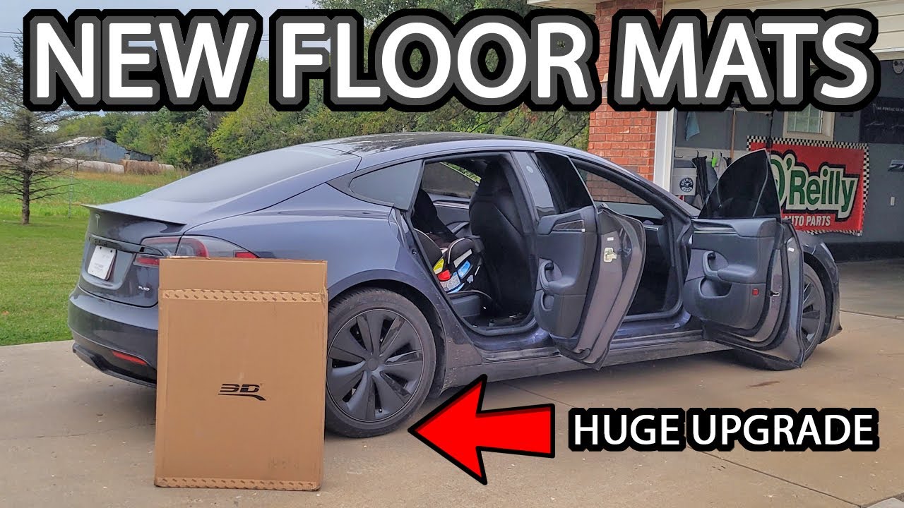 New Floor Mats for Dana's Tesla Model S Plaid (WAY BETTER THAN STOCK ...
