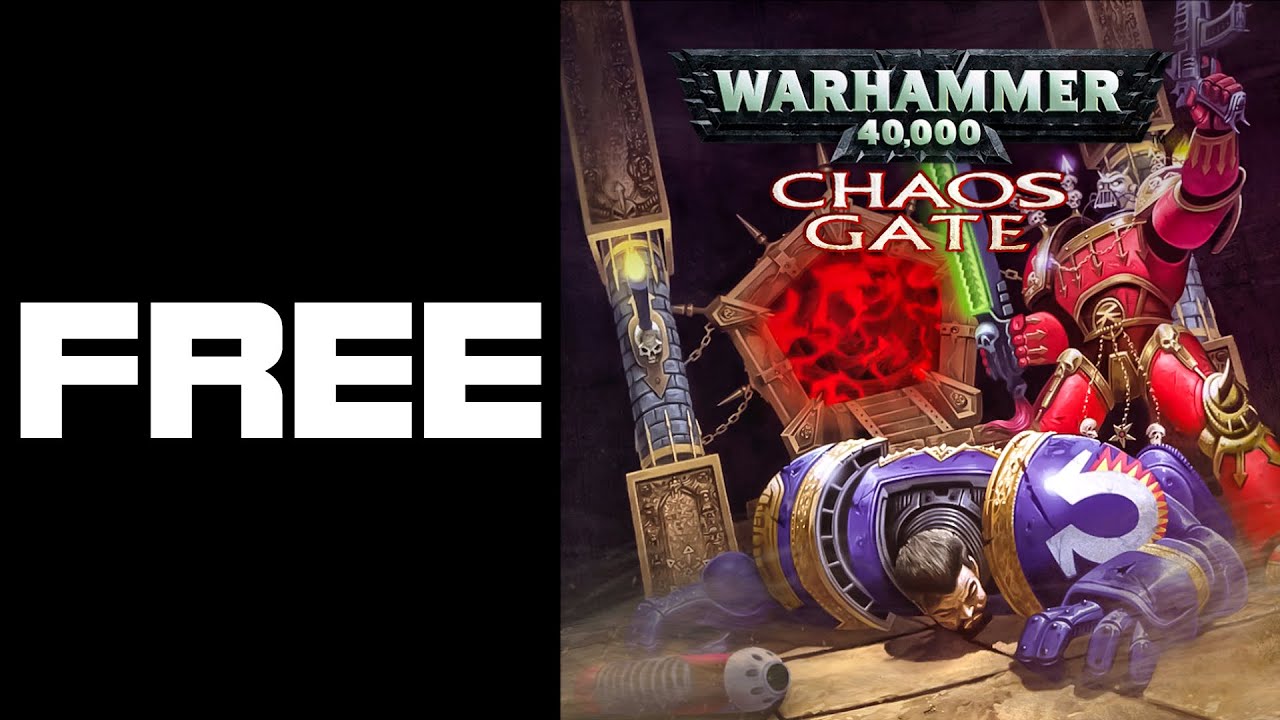 FREE GAME: MS-DOS Turn-Based Strategy Warhammer 40,000: Chaos Gate ...