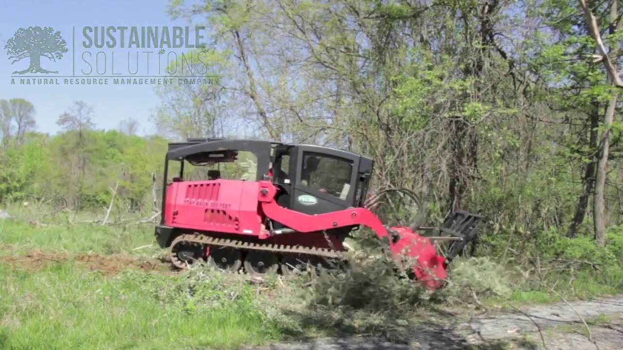Sustainable Solutions LLC: What is a Forestry Mower? - YouTube