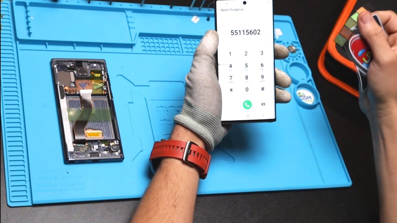 Samsung Note 10 Lcd screen replacement Display broken repair by Gsm ...