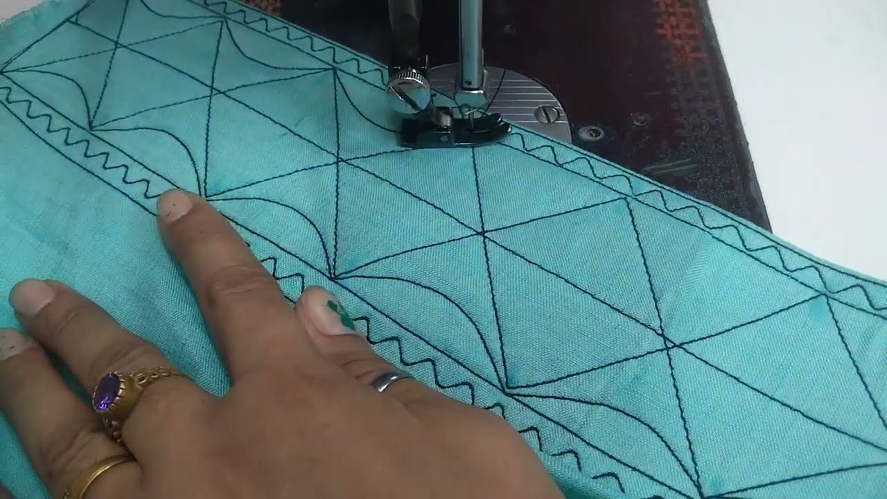 beautiful pochha का design 🤯 ️ | sonu sewing | - YouTube