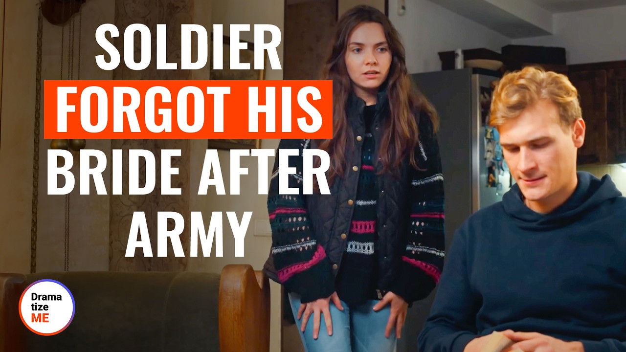 SOLDIER FORGOT His BRIDE After ARMY | @DramatizeMe - YouTube