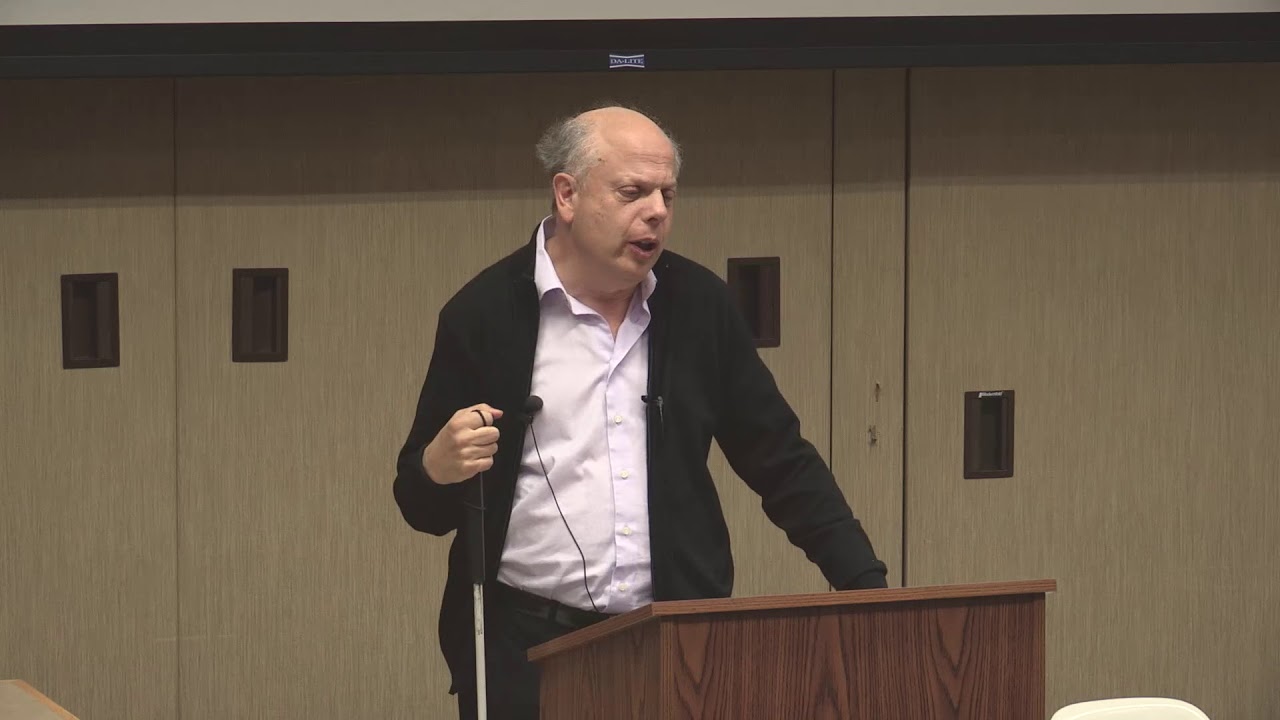 Distinguished Visitors Lecture Series: Professor David Lepofsky - YouTube