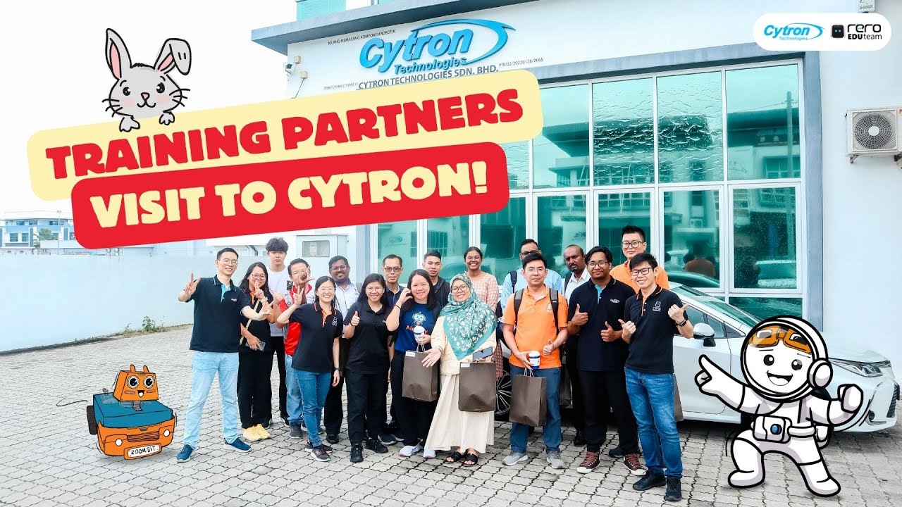 Training Partners Visit to Cytron Technologies Malaysia - YouTube