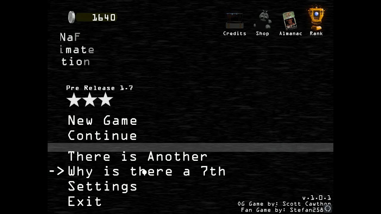 FNAF Ultimate Edition Deluxe: Why there is 7th Complete - YouTube