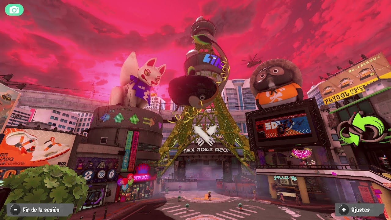 INKOPOLIS PLAZA BIG RUN AMBIENCE-SPLATOON 3 - YouTube
