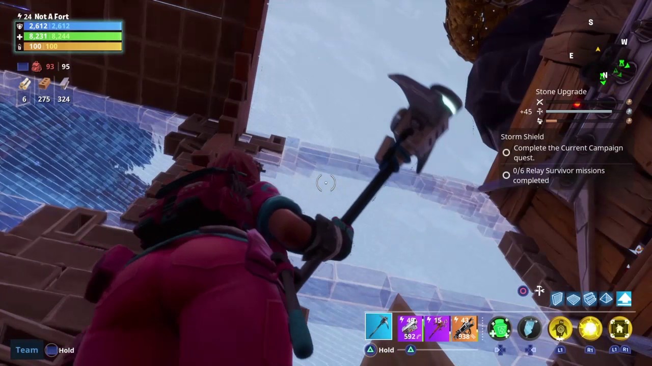 Fortnite Floor Launcher Build at Plank - YouTube