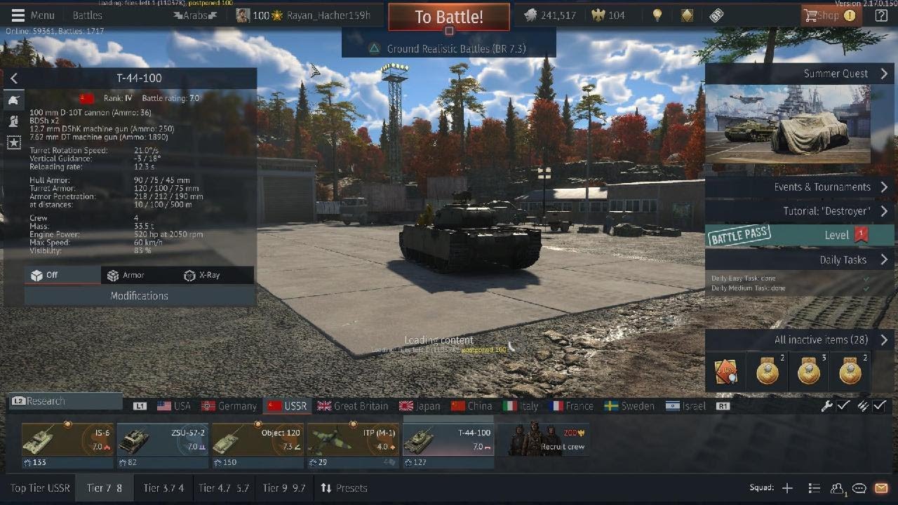 War Thunder PS5 Object 120 4K - YouTube