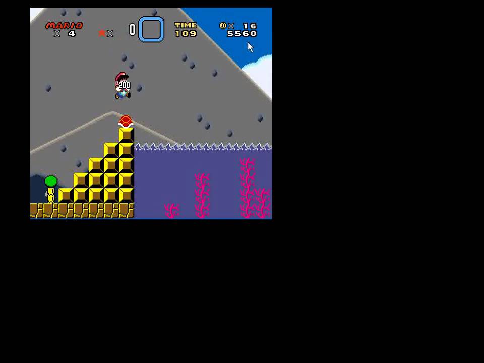 smw custom level smb2 - YouTube