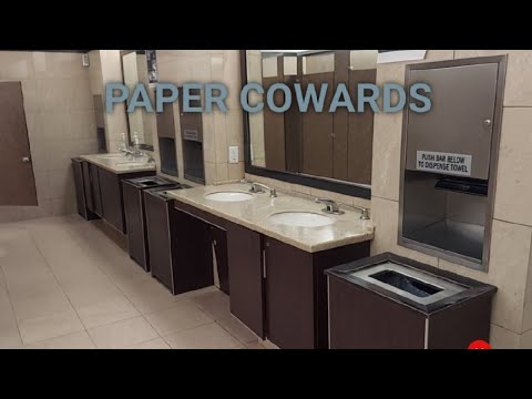 When A Restroom Has Paper Cowards Instead Of A Hand Dryer(S) | Kohl's ...