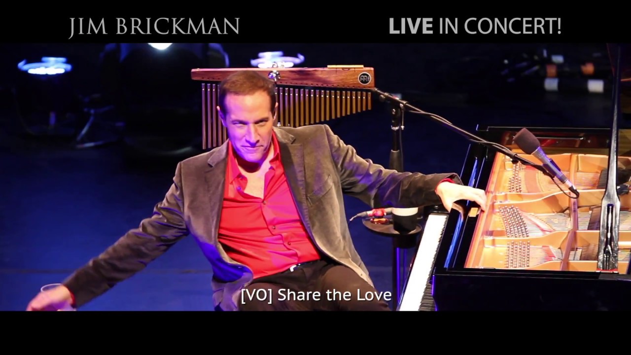 Jim Brickman Share the Love Tour 2018 - YouTube