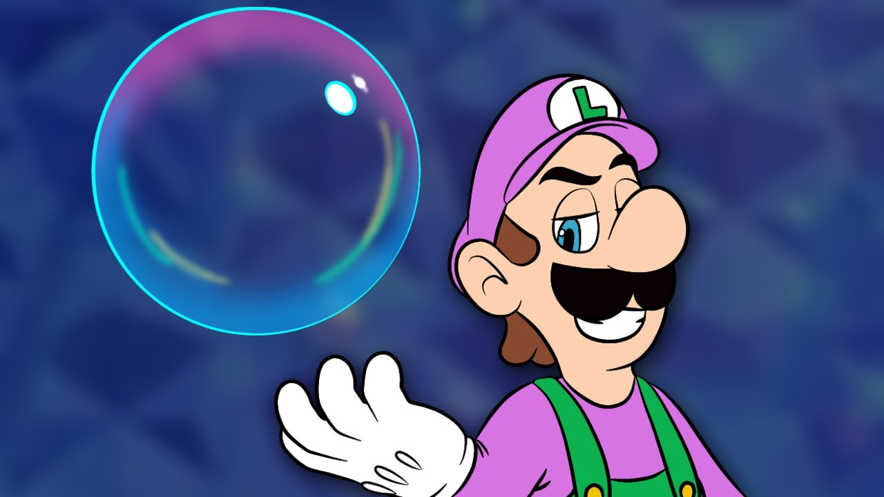 Blowing Bubbles As Luigi - (Mario Wonder Ep 2) - YouTube