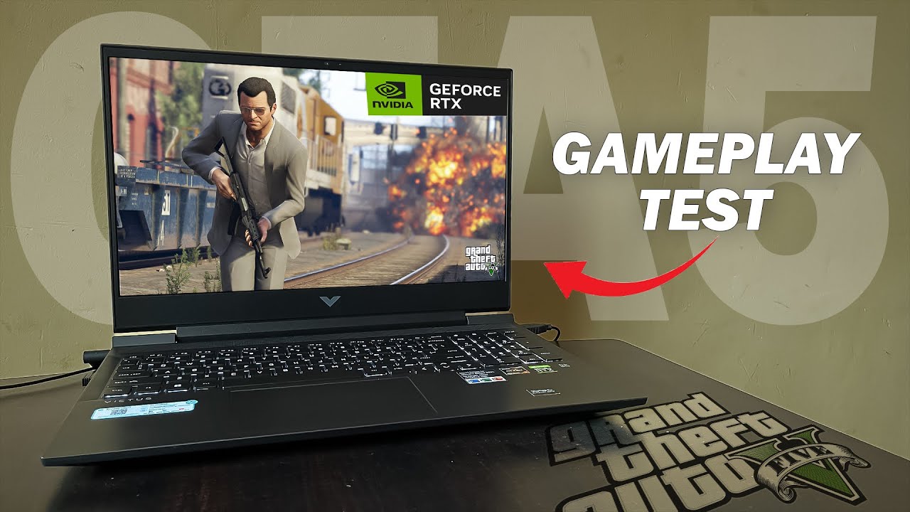 HP VICTUS 16: GTA 5 Benchmarks & Gameplay Test - YouTube