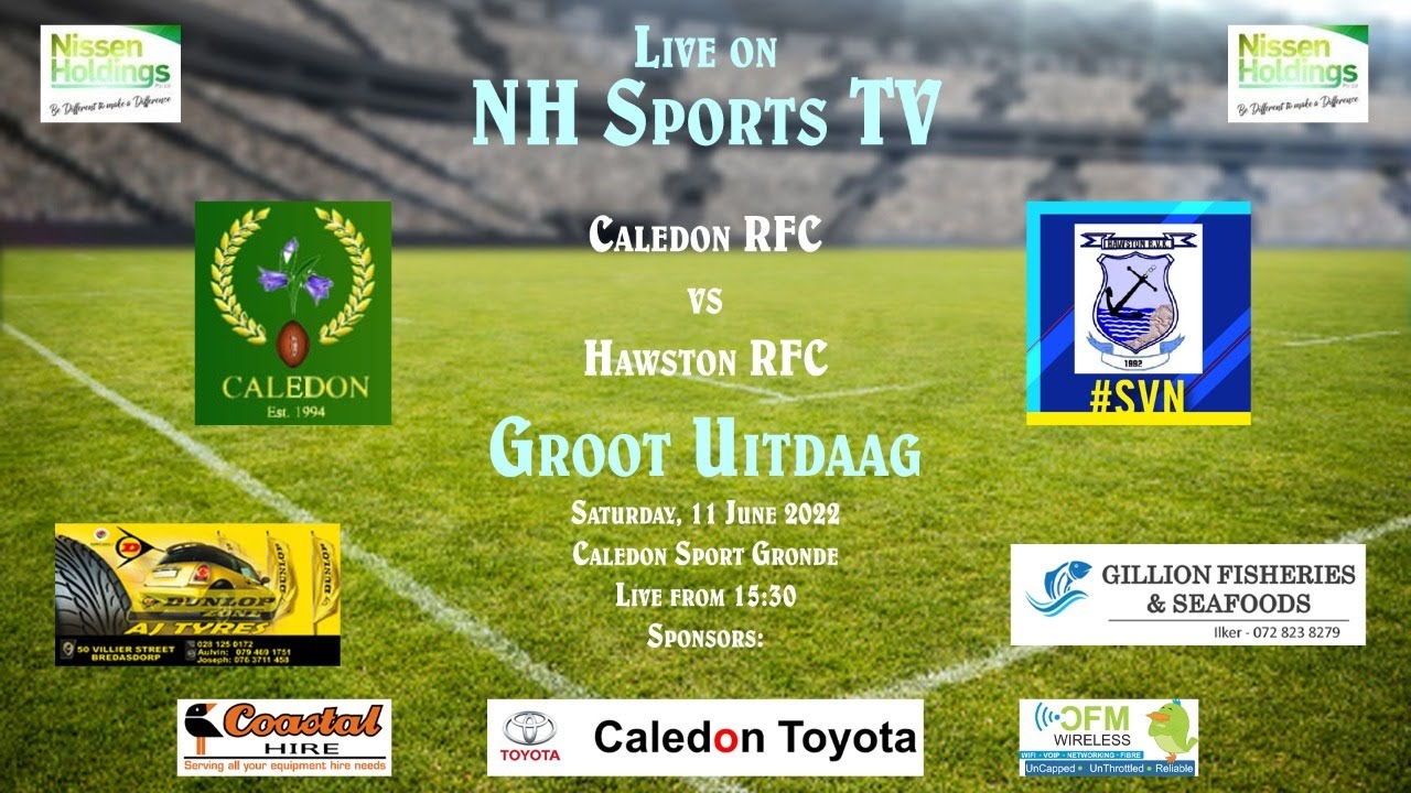Caledon RFC vs Hawston RFC Highlights - YouTube