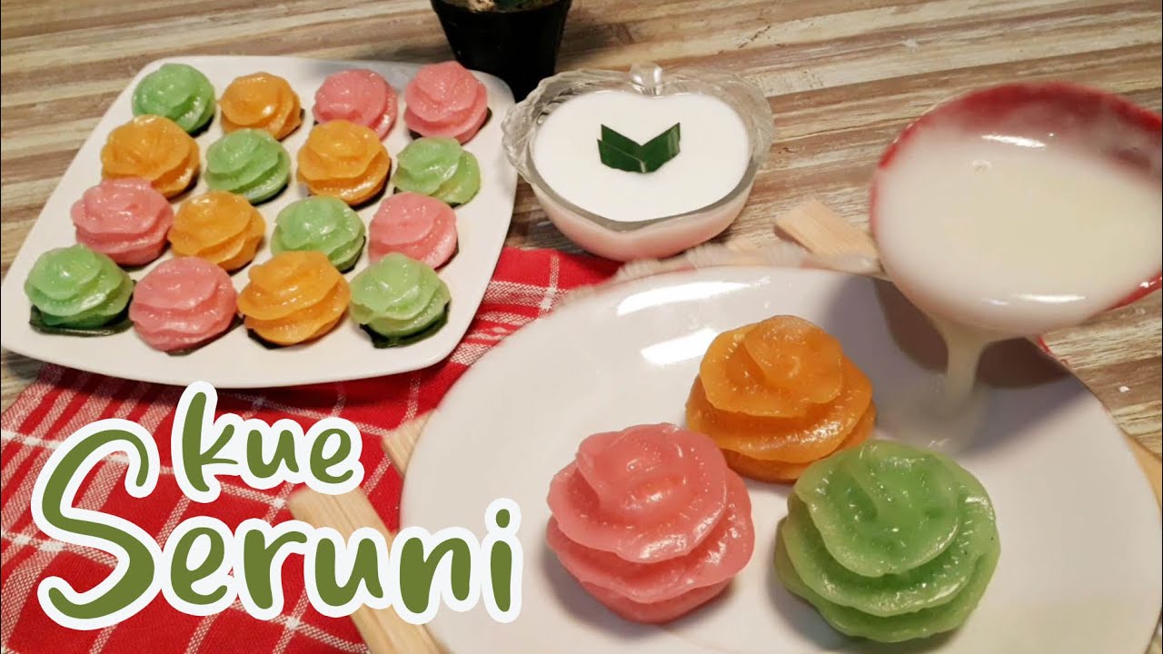 Cara Membuat Kue Seruni || Kue Tradisional khas Sulawesi Selatan - YouTube