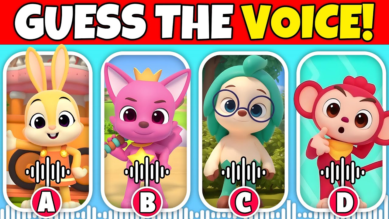 🔊 Guess the Pinkfong Wonderstar Characters by Their Voice! | Poki, Coco ...