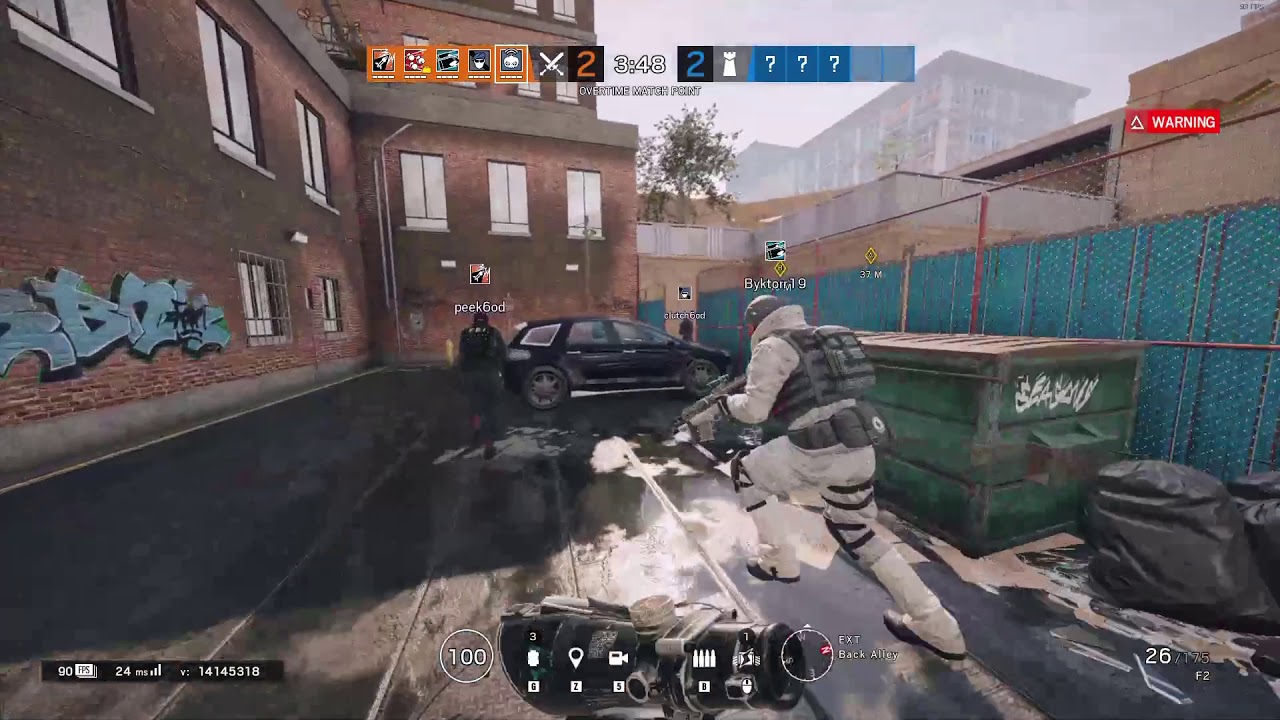 When you get breaching charge kill in r6 - YouTube
