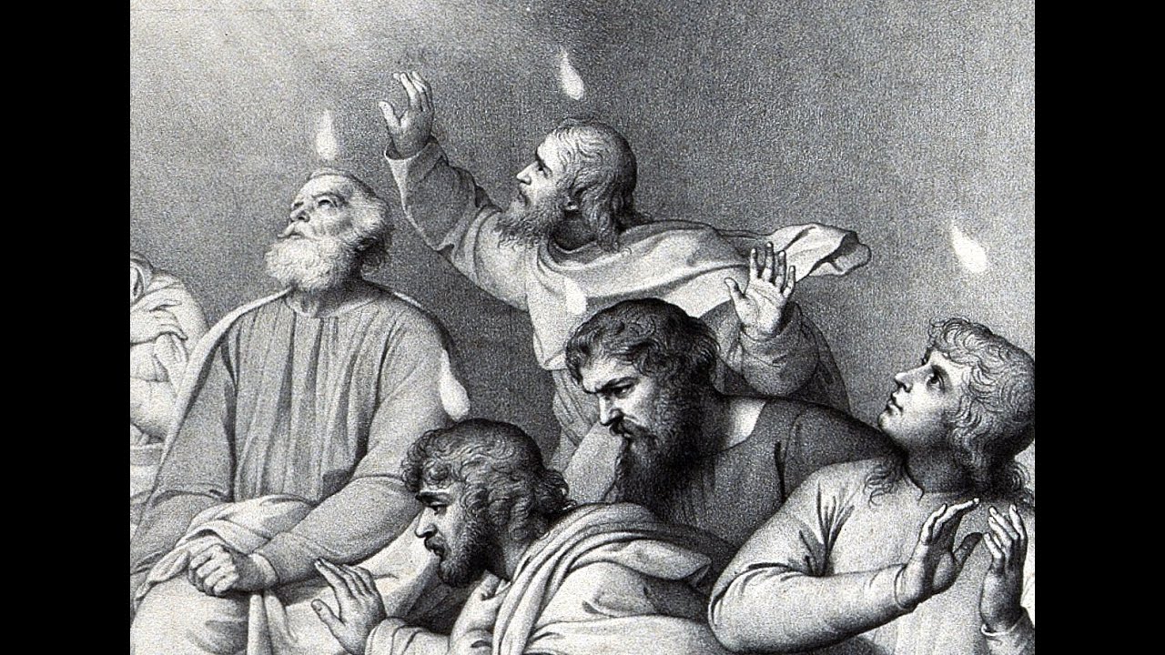 Acts 2:1-21 | The Coming of the Holy Spirit | Peter Addresses the Crowd ...