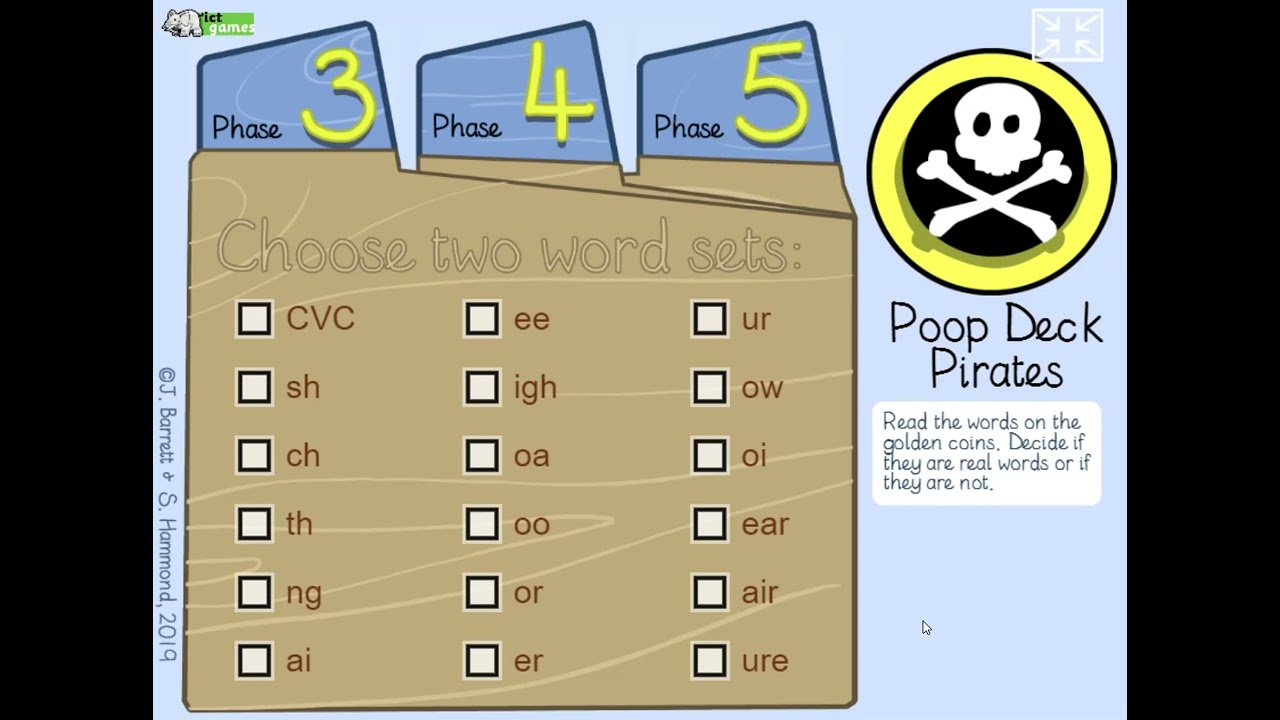 Poop Deck Pirates - help video - YouTube