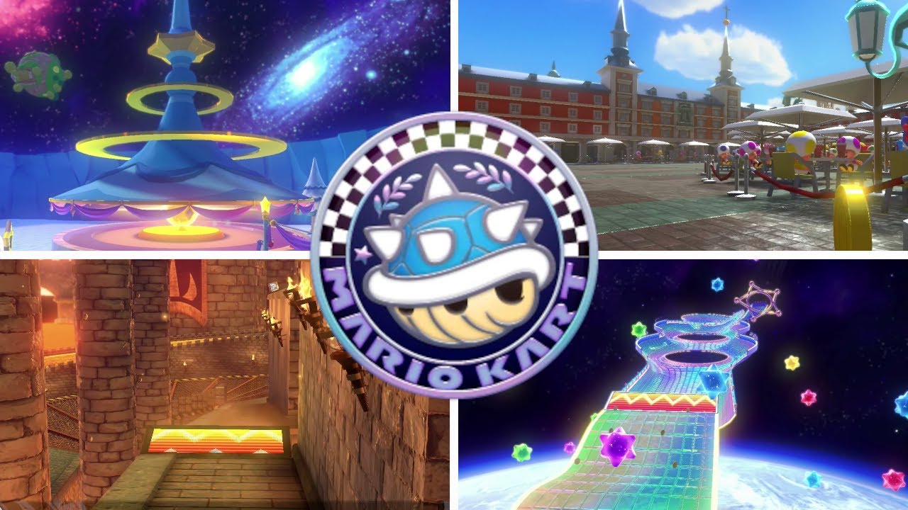 Mario Kart 8 Deluxe - Booster Course Pack DLC Wave 6 - Spiny Cup (200cc ...