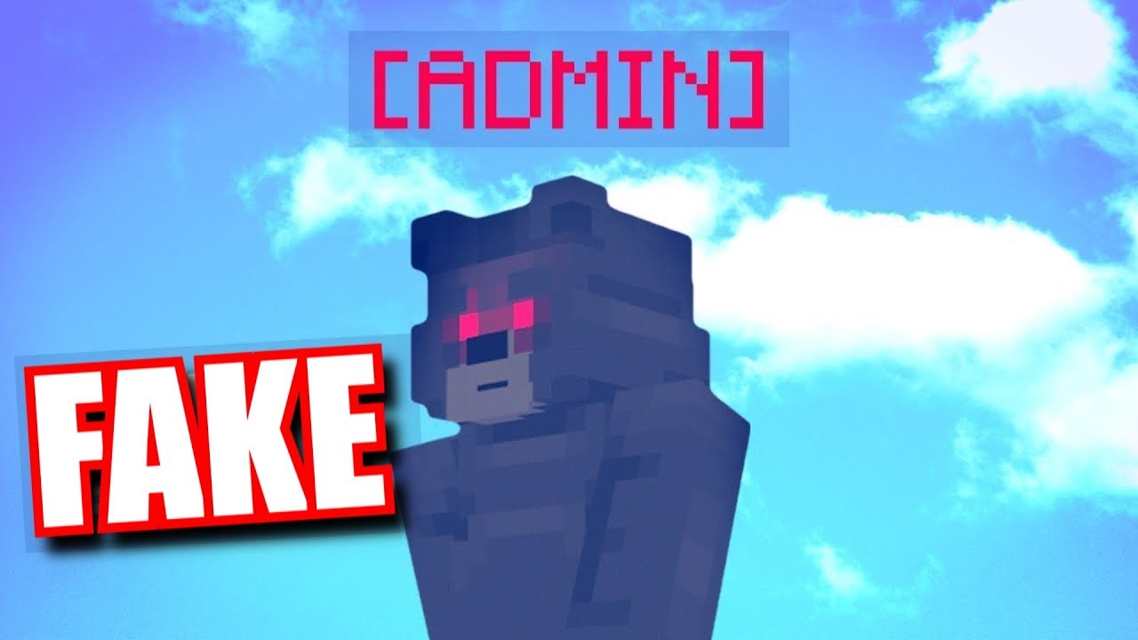 The FAKE Hypixel Admin - YouTube