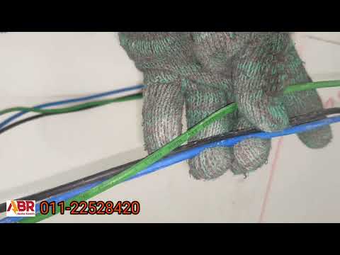 Kerja tarik kabel dalam paip conduit bahagian depan siap site sg buloh ...