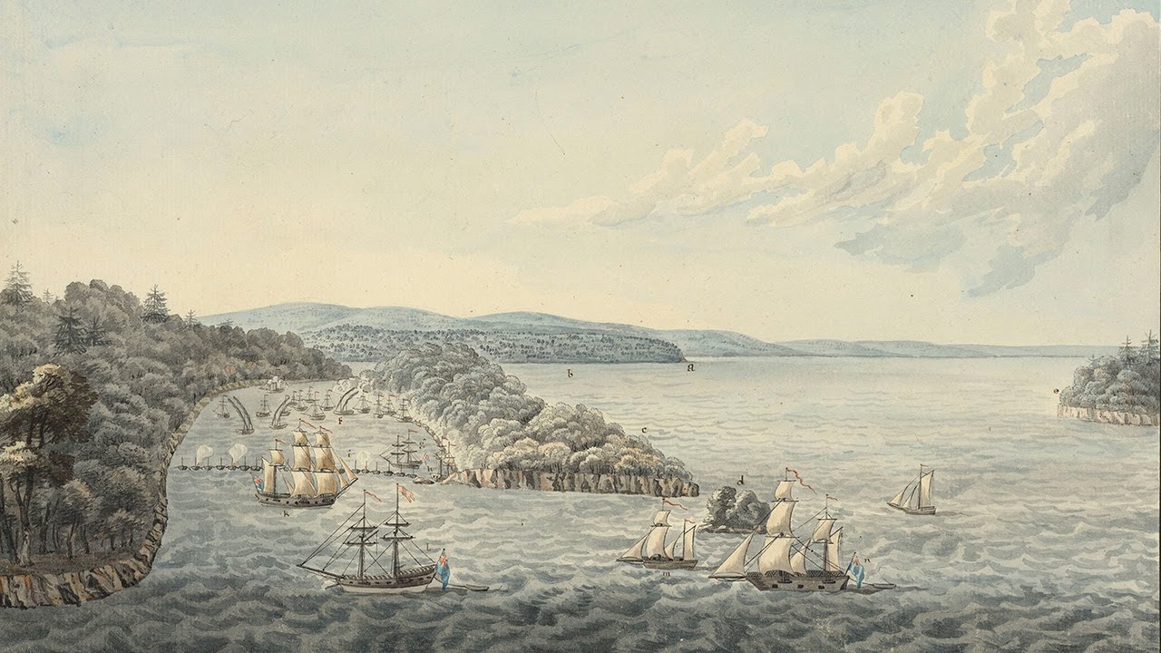 Northern Campaign Ends with Battle of Valcour Island - YouTube