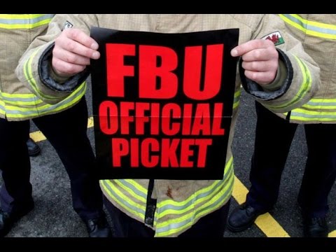 FBU STRIKE MANCHESTER - YouTube