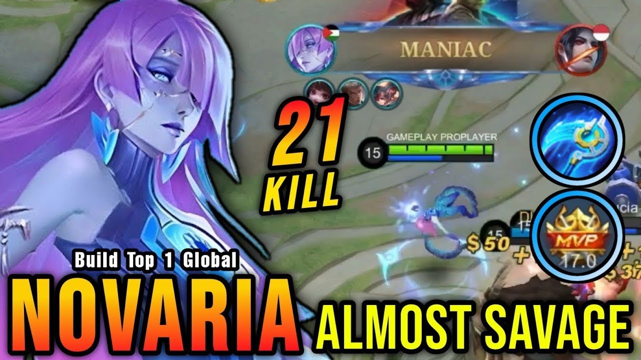 25 Kills No Death!! Unstoppable NOVARIA Build, Almost SAVAGE!! - Build ...