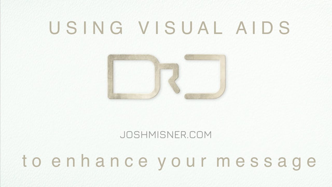 Adding visual aids to your speech to make it memorable! - YouTube