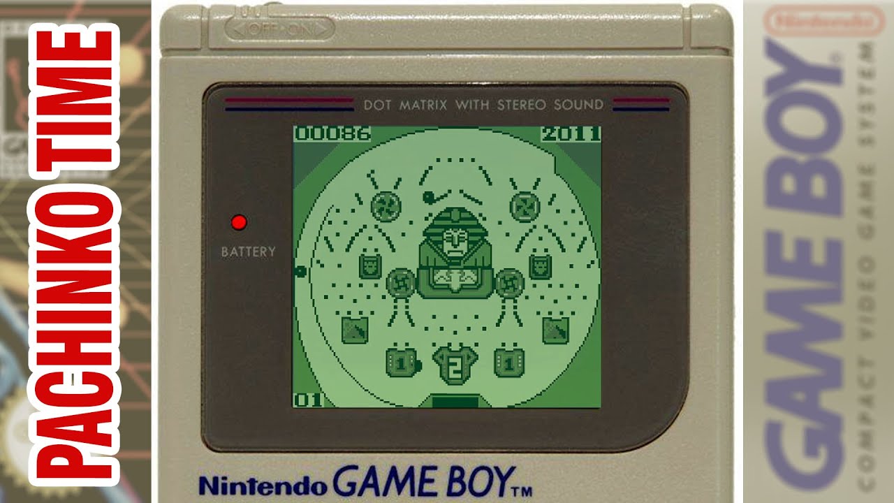 PACHINKO TIME (Game Boy) 1989 | Gameplay Shortplay - YouTube