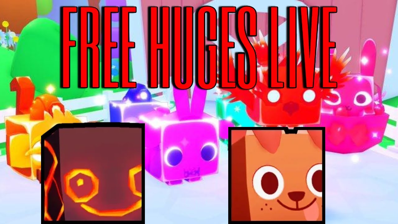 🔴[ LIVE ] Giving AWAY Free HUGES in Pet Simulator 99 Easter Event Part ...