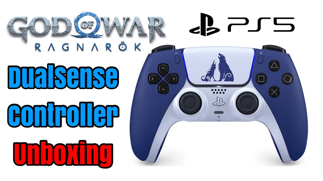 God of War Ragnarok Controller Unboxing - ASMR Quick and Smooth - YouTube