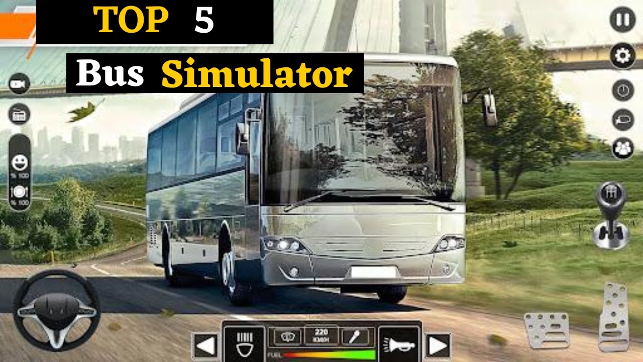Top 5 Bus Simulator Games for Android | Best bus simulator games for ...