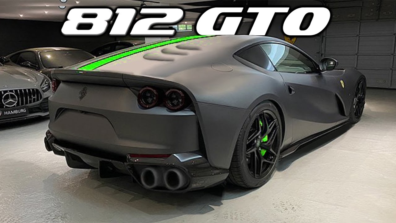 EVERYTHING WE KNOW ABOUT THE UPCOMING FERRARI 812 GTO / VS - YouTube