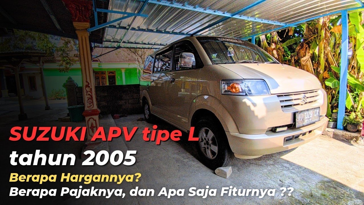 Review Mobil Suzuki APV tipe L tahun 2005 1300cc - YouTube