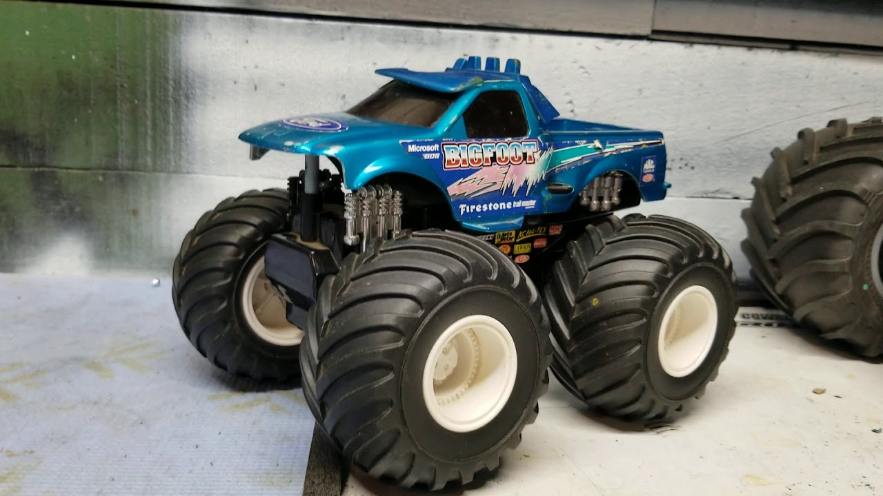rare fast lane rc Bigfoot monster truck - YouTube