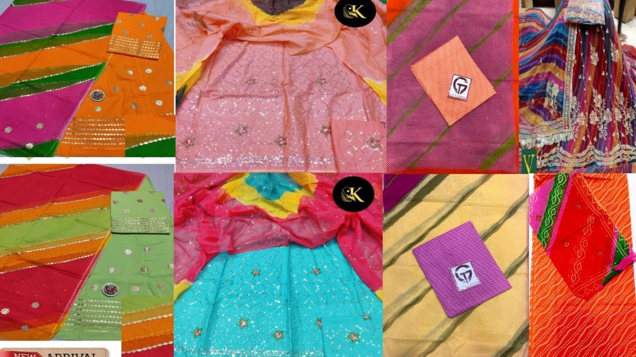 8955521149 #COTTON POSHAK *NEW ARRIVAL🥳*COTTON SUIT NEW LEHRIYA DESIGN ...