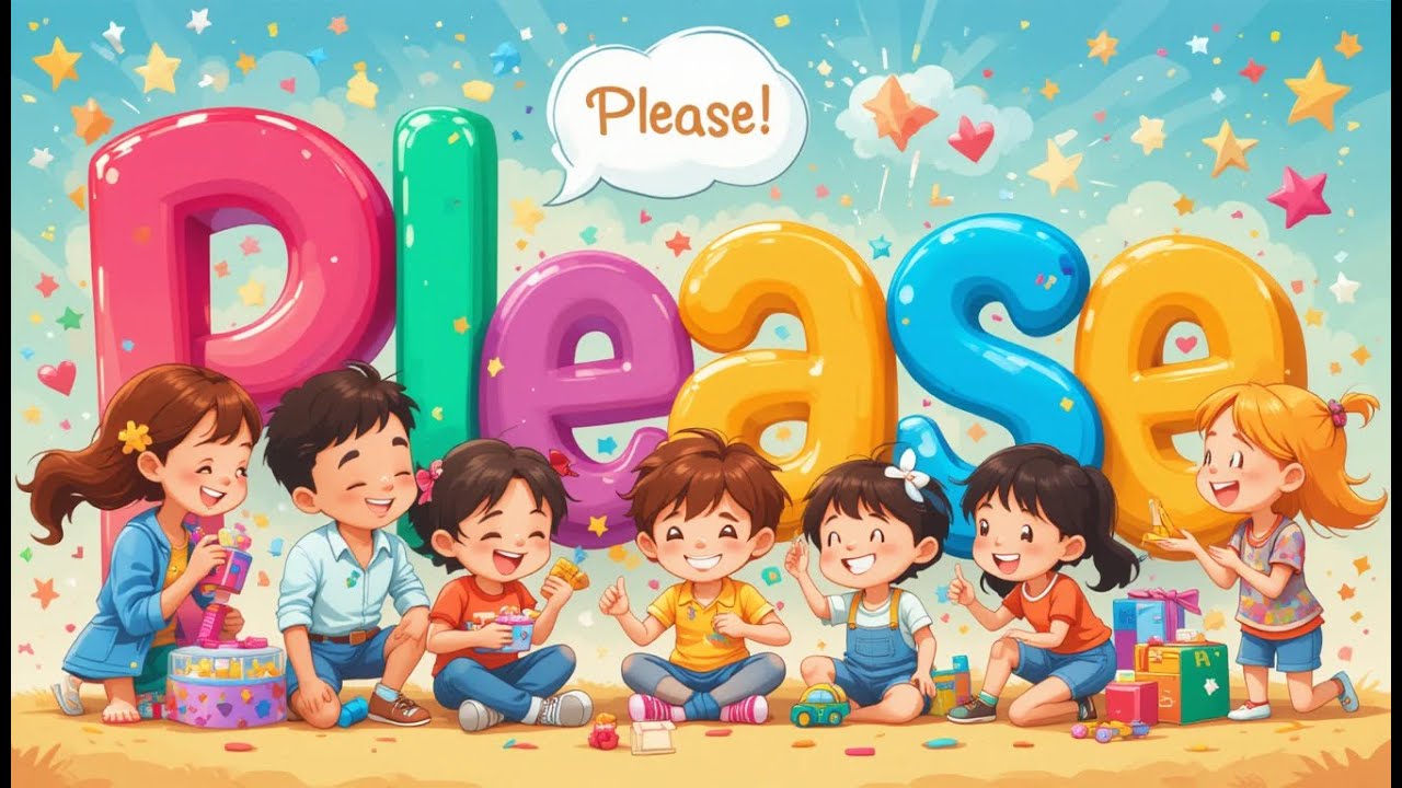 'PLEASE' song. Learning polite words "Please" - YouTube