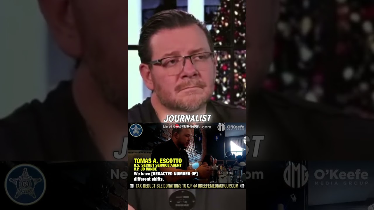 BOMBSHELL: Secret Service Agent Who Nearly KILLED VP Vance Exposed in ...