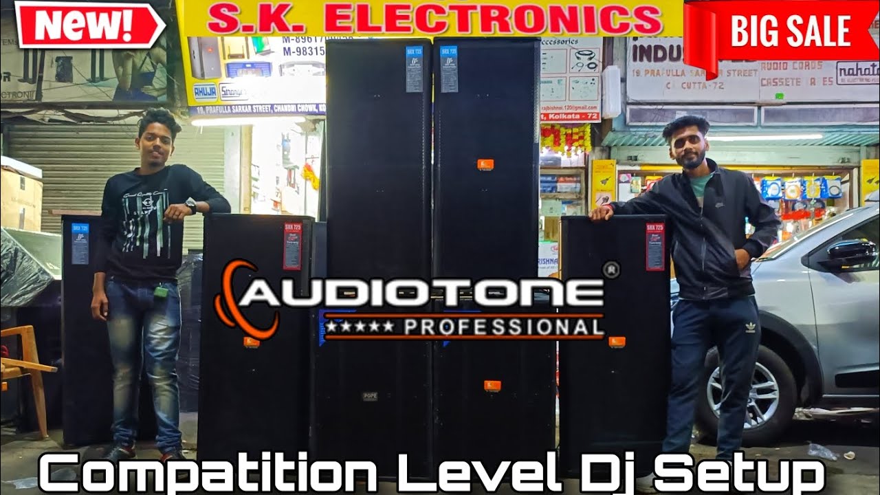 Audiotone Full Dj Setup | Kolkata New Dj Setup | Kolkata Dj Market ...
