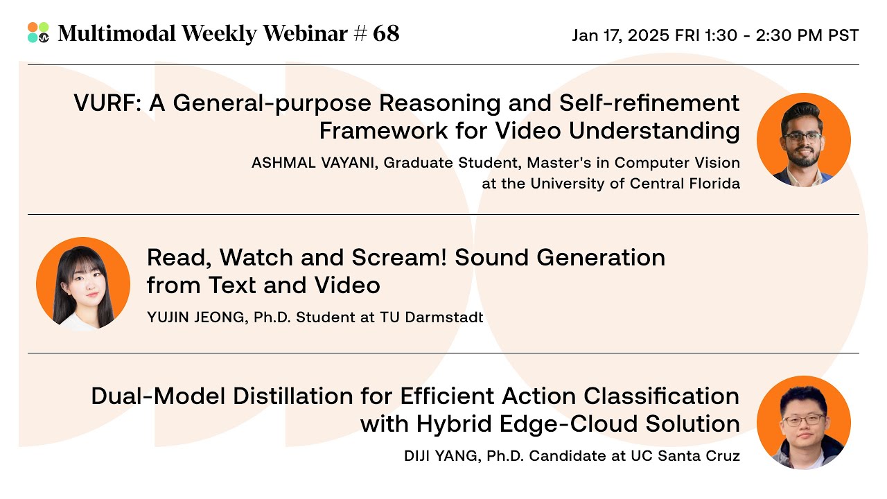 Video Understanding, Video-to-Sound Generation, and Dual-Model ...