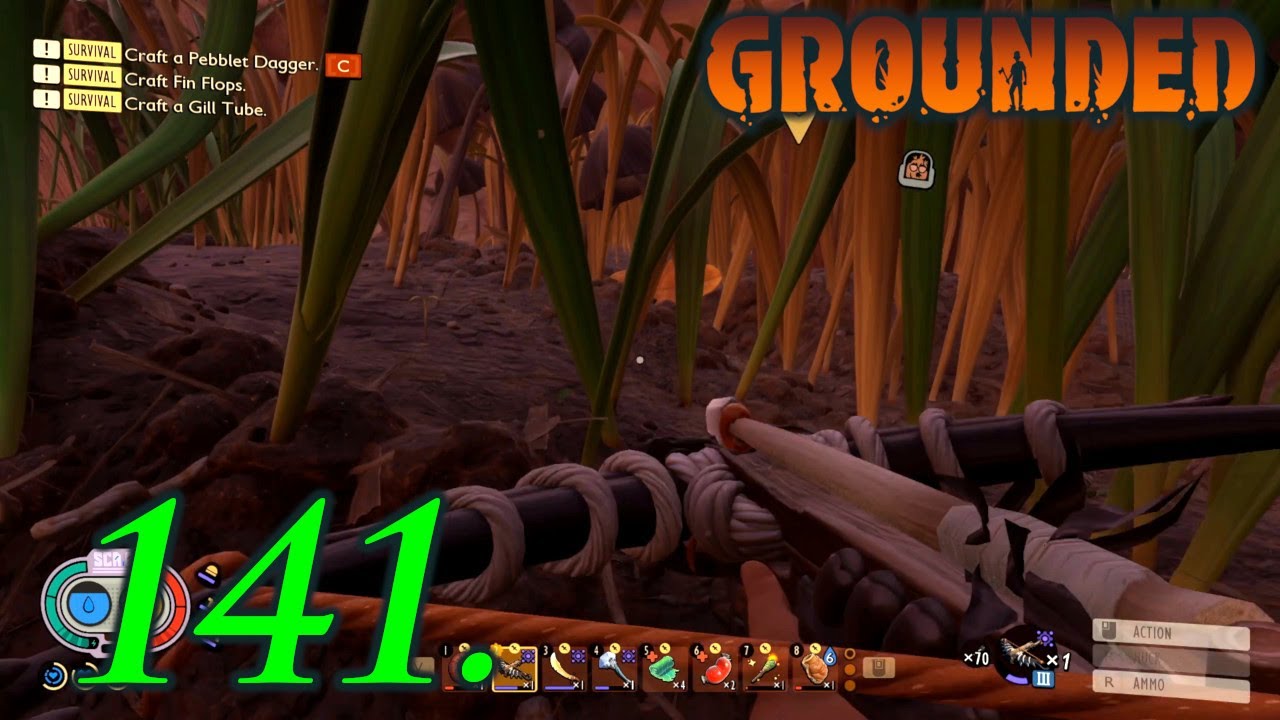 Trying Again For More Twinkling Shells - Let's Play Grounded BLIND Woah ...