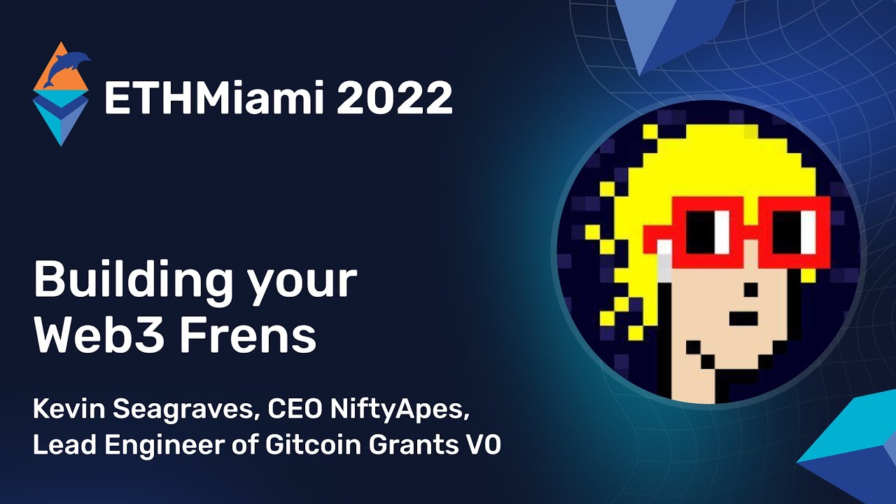 Building your Web3 Frens - Kevin Seagraves - YouTube