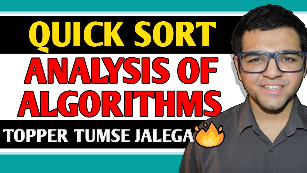 Quick Sort Algorithm 🔥 - YouTube