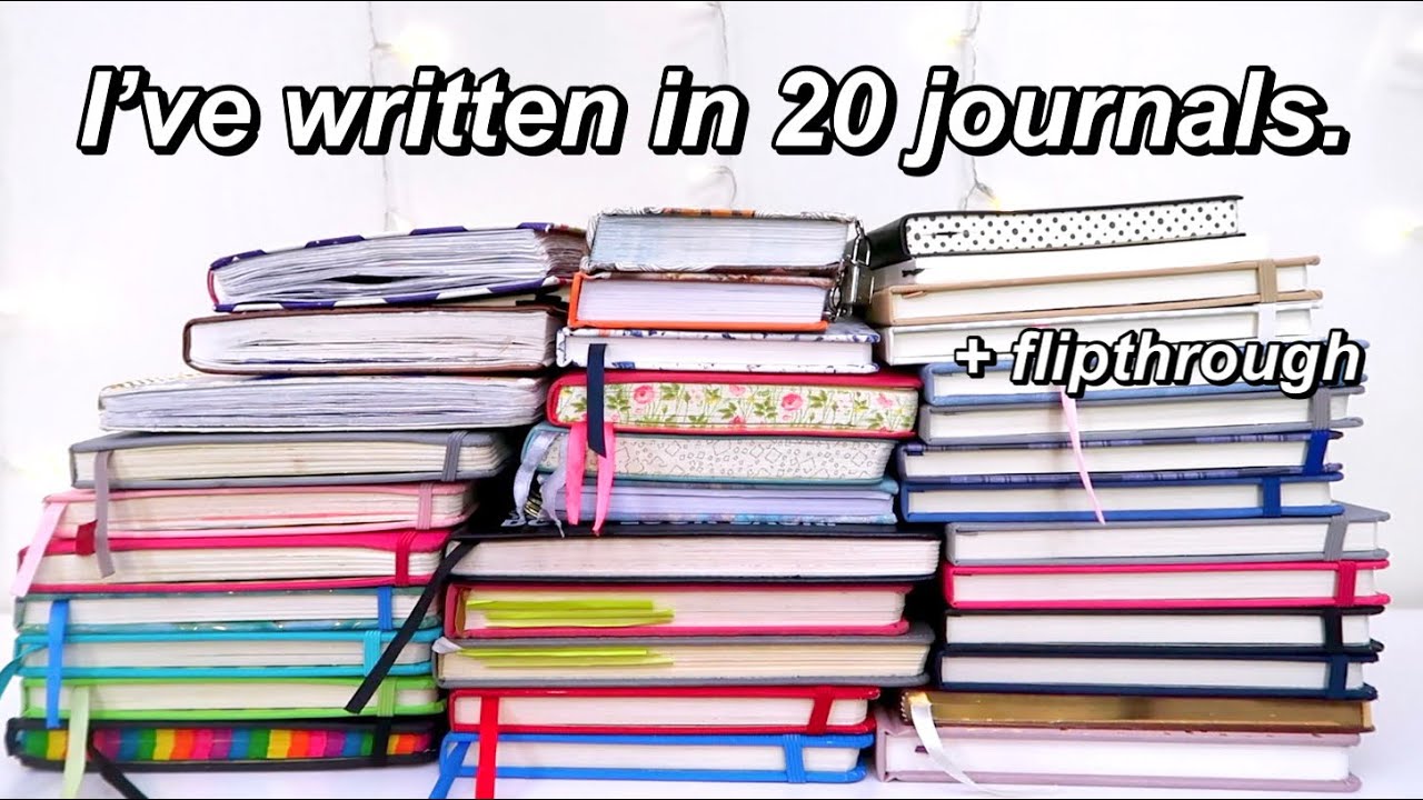 my (updated) journal collection + FLIP THROUGH | finishing 20 journals ...
