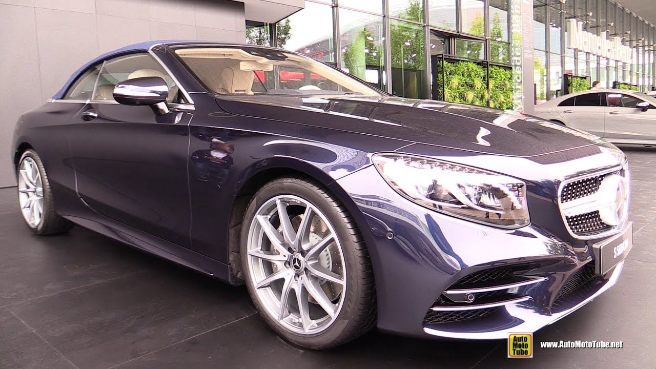 2020 Meredes S560 Cabrio - Exterior and Interior Walkaround - 2019 ...
